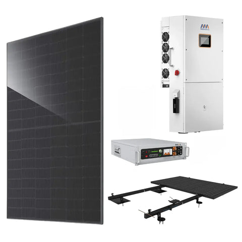 15kW Residential Solar + Battery Backup Kit Canada | Hybrid Home Solar ...