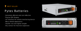 Pytes V5 20.48kWh 48V 400Ah Heated LiFePO4 Battery Bank – Advanced ...