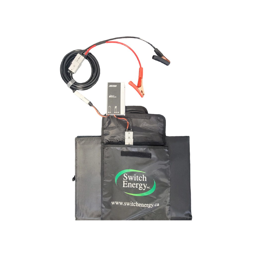 200W Folding Solar Blanket Kit for Off-Grid Adventures – CDN Solar