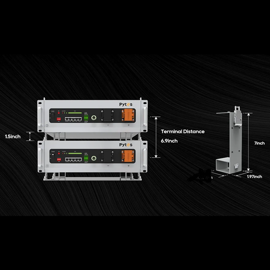 Pytes V5 Battery Brackets - Secure Mounting Solution – CDN Solar