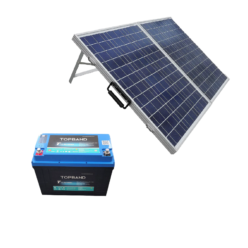 Solar Power Kit for RVs - 100Ah Lithium & 160W Panel – CDN Solar