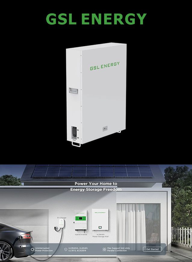 GSL Energy 51.2V 280Ah LiFePO4 Battery | 14.34kWh IP65 Power Storage ...